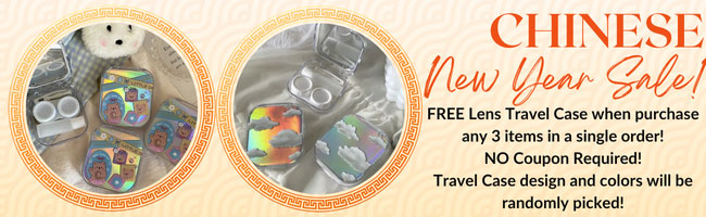 20mm Magic Black Contact Lenses